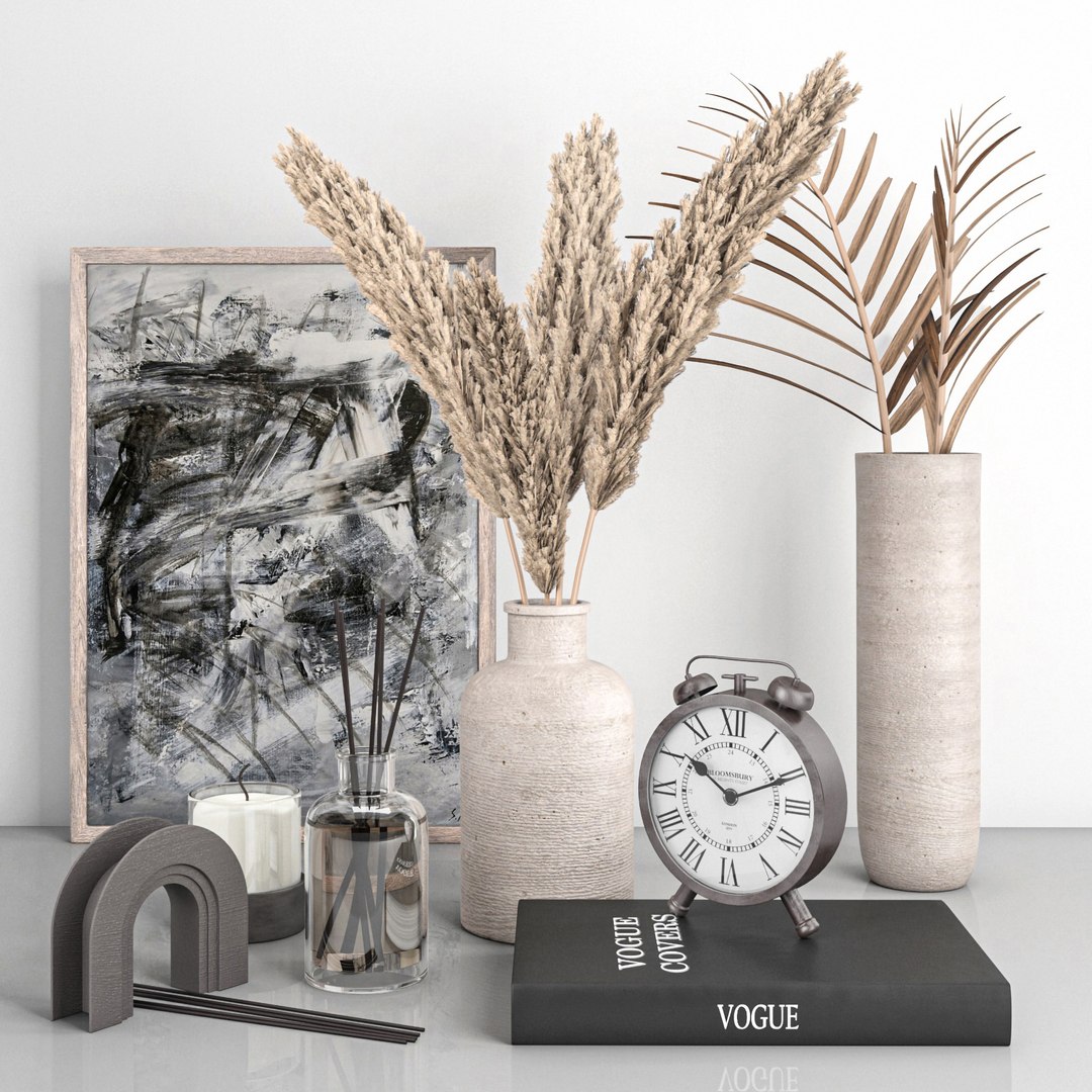 Set Decor Pampas 3D - TurboSquid 1688974