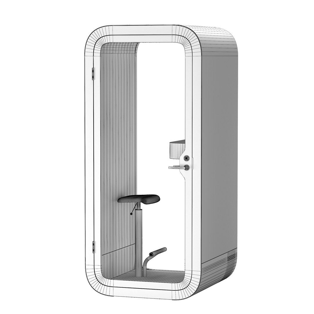 Framery O Office Phone Booth 3D - TurboSquid 2152323