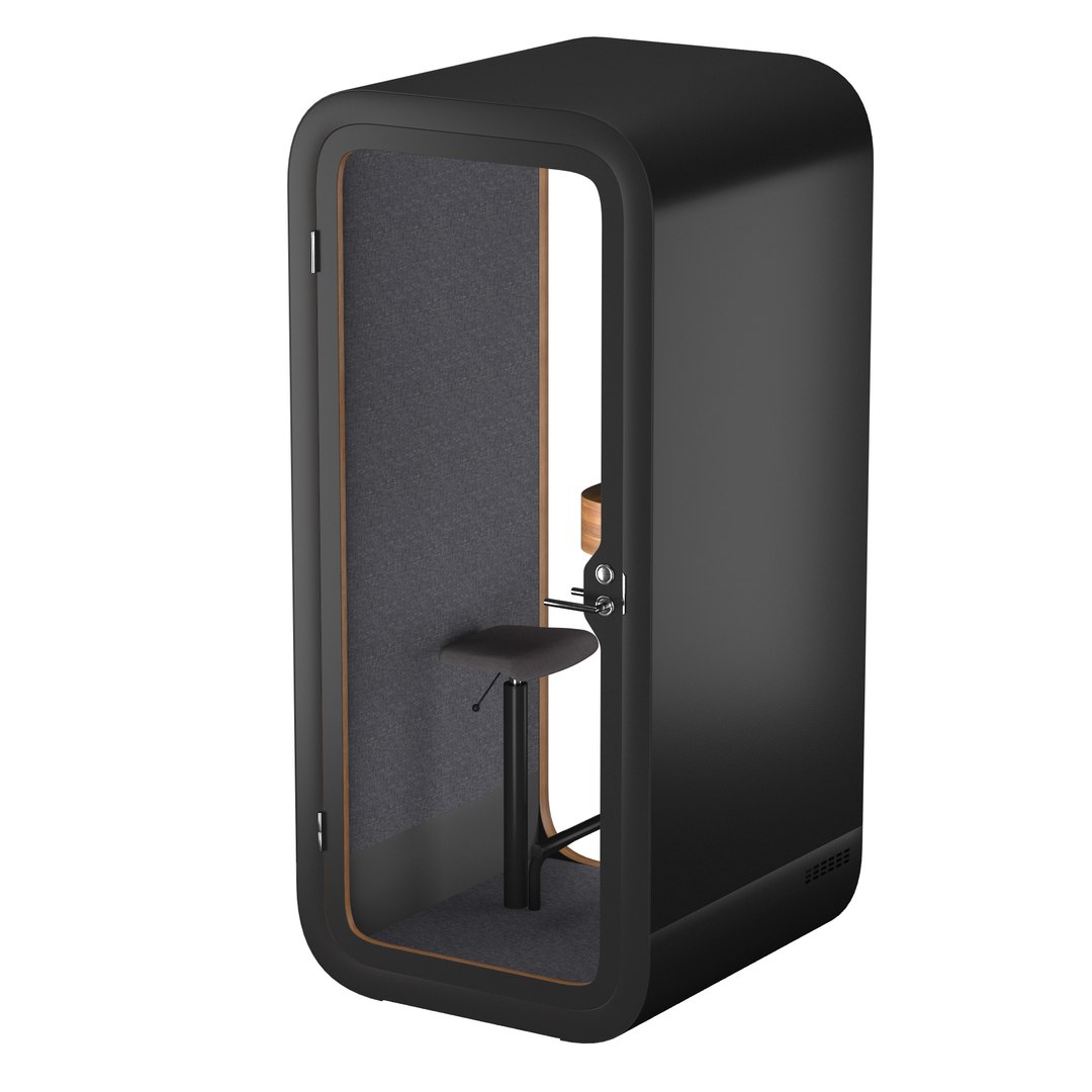 Framery O Office Phone Booth 3D - TurboSquid 2152323