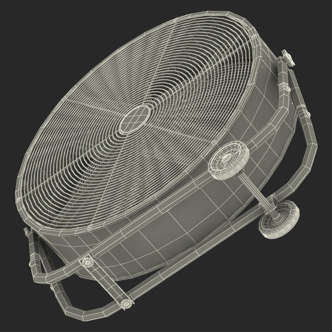 Industrial Fan Generic 3d Model