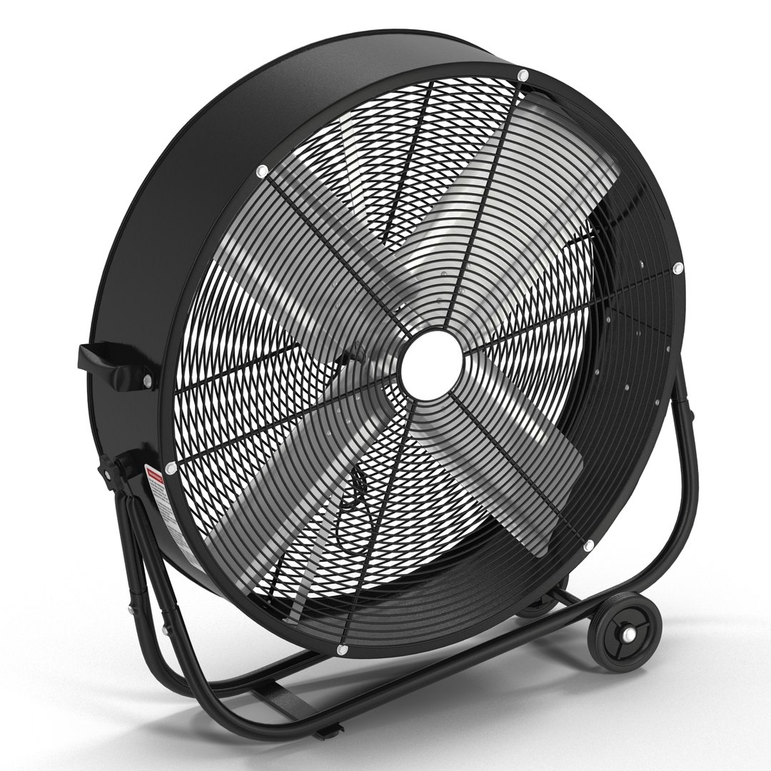 Industrial Fan Generic 3d Model