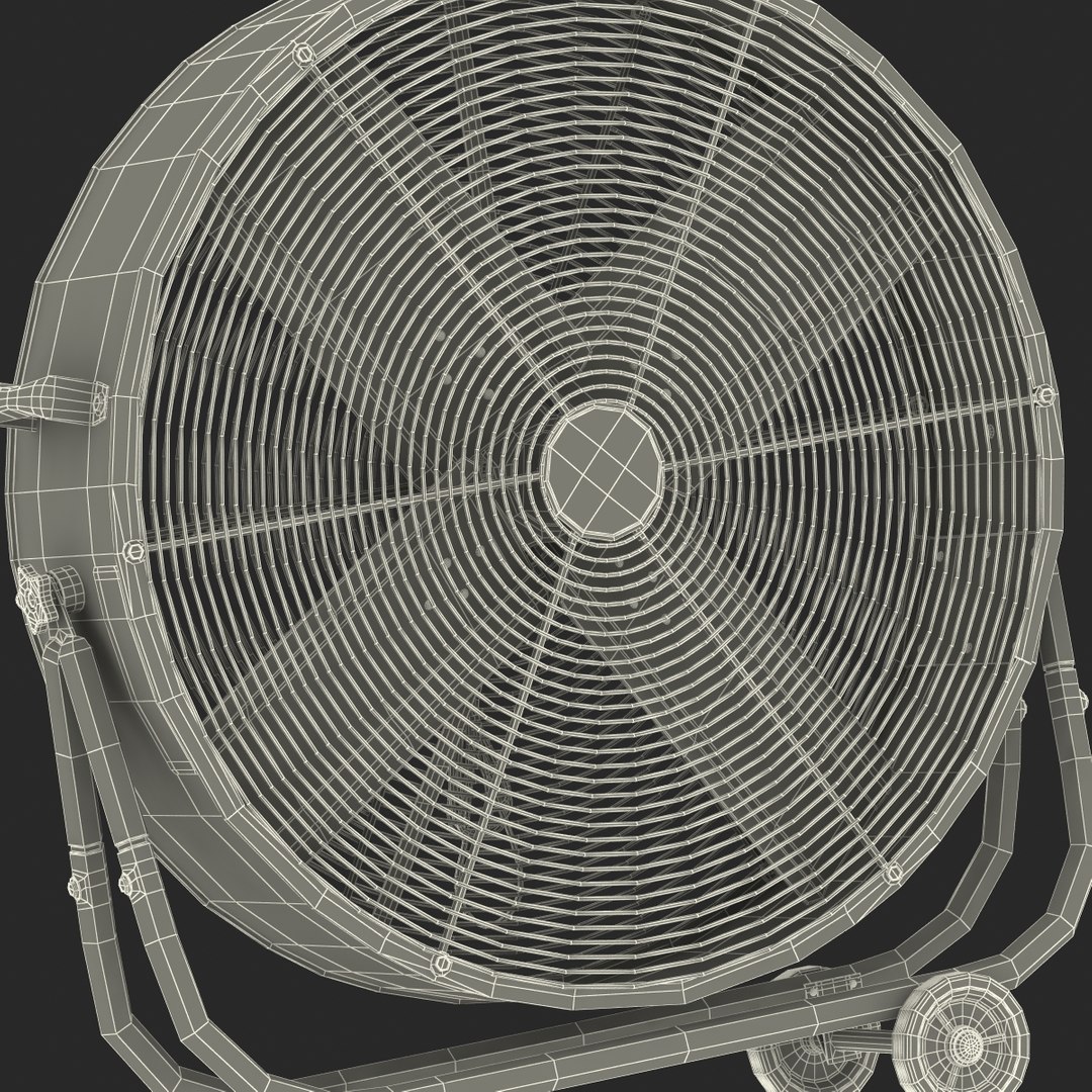 Industrial Fan Generic 3d Model