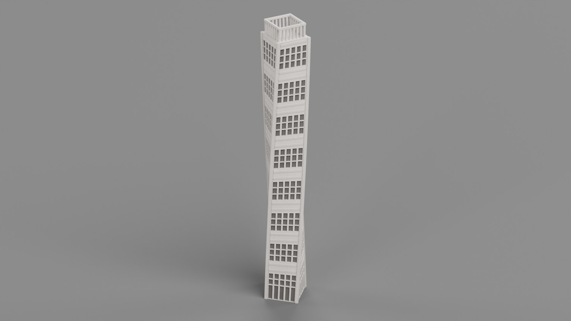 Paper Skyscraper 05 3D Model - TurboSquid 2184763
