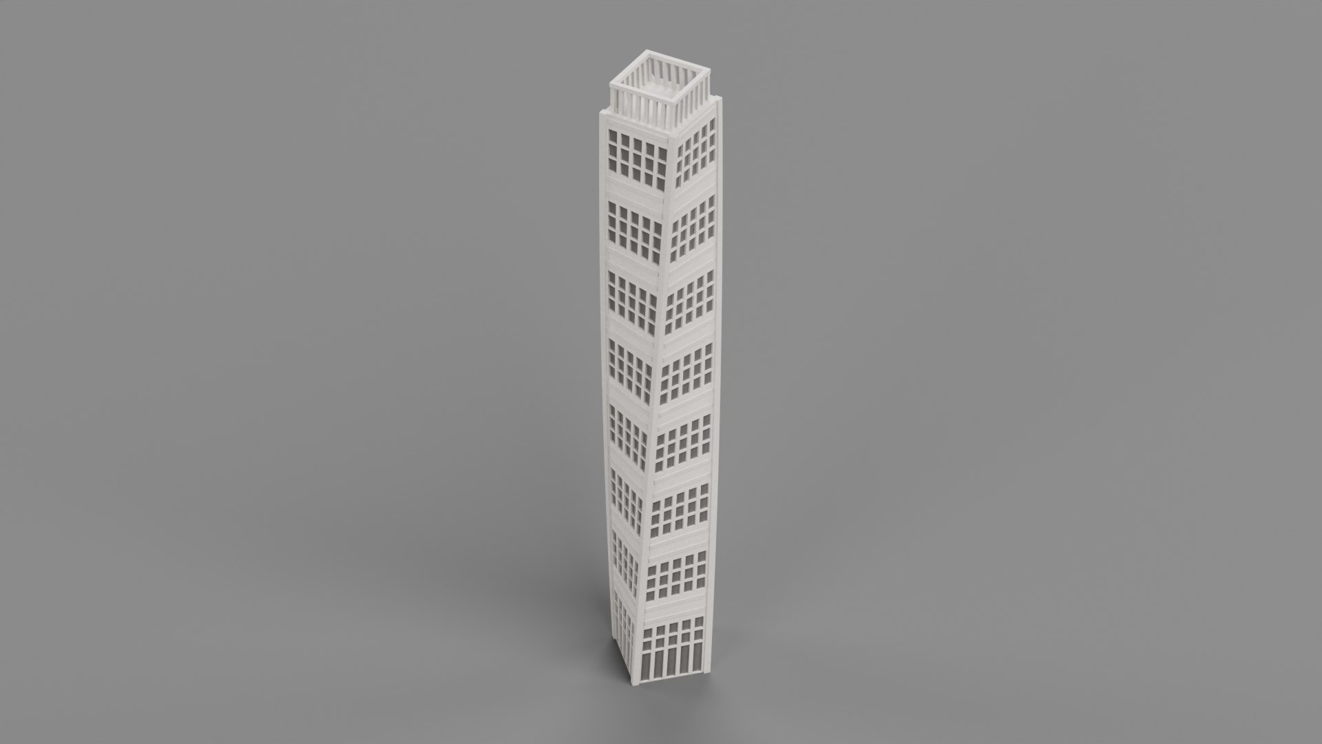 Paper Skyscraper 05 3D Model - TurboSquid 2184763