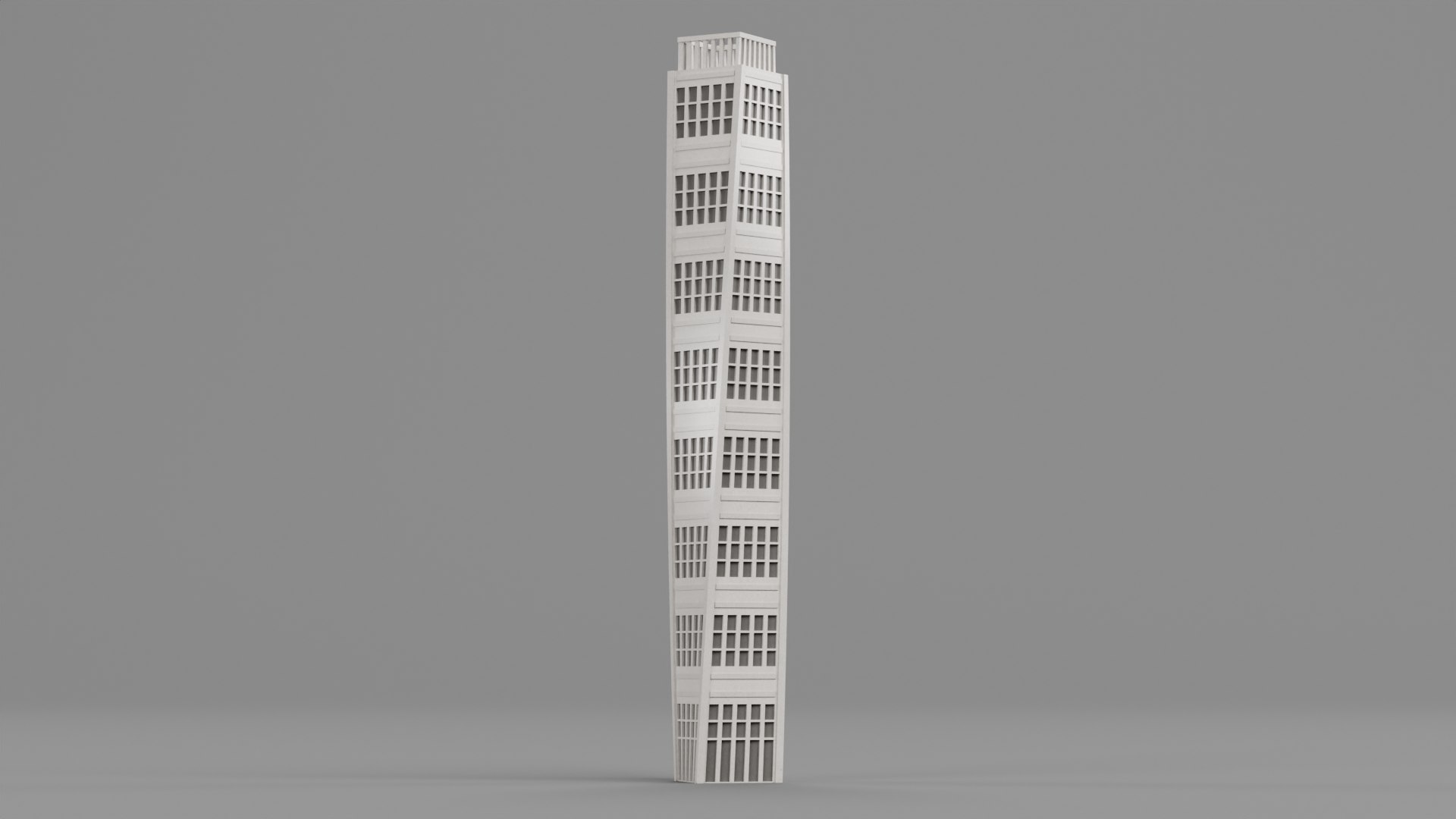 Paper Skyscraper 05 3D Model - TurboSquid 2184763