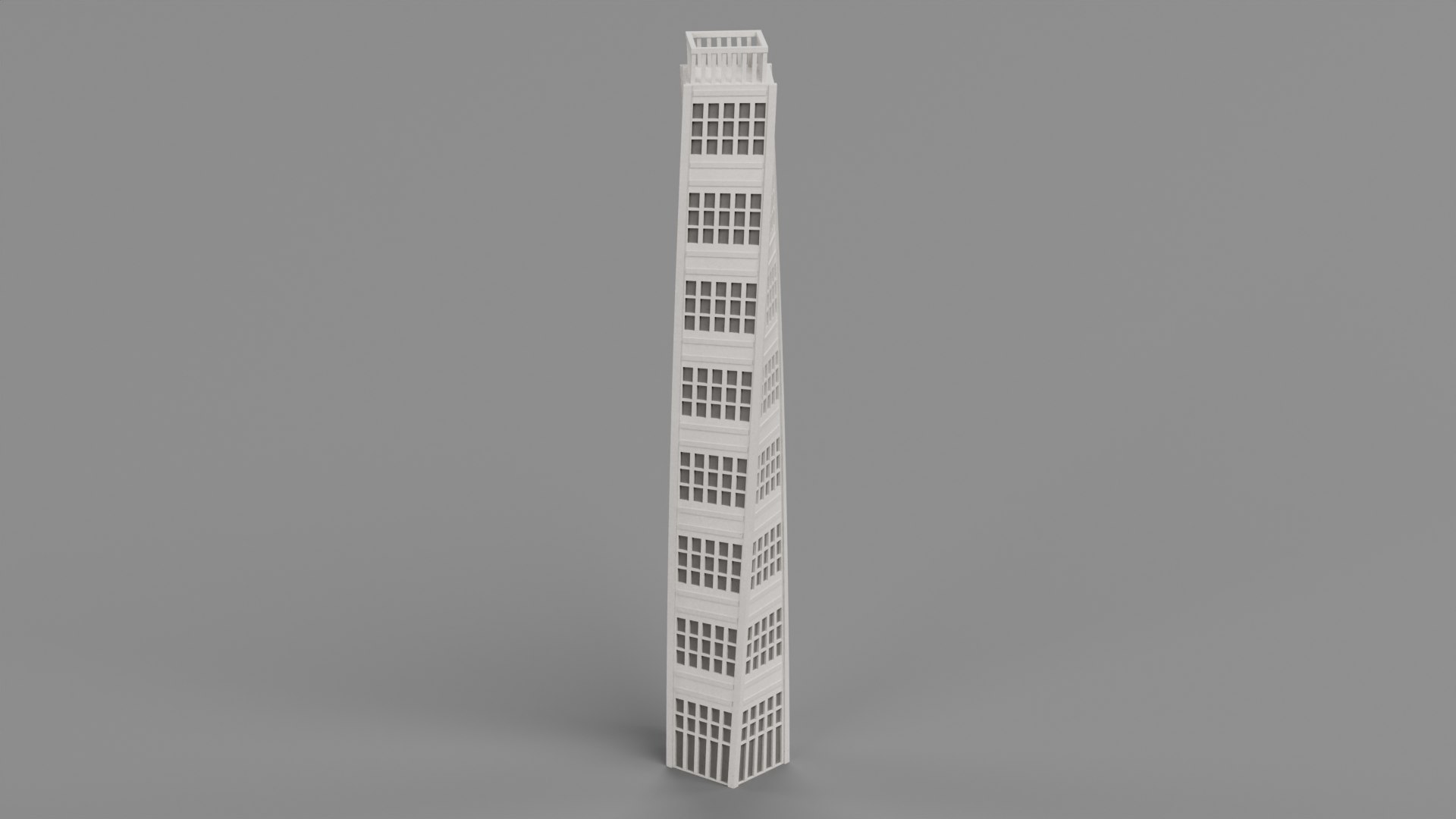 Paper Skyscraper 05 3D Model - TurboSquid 2184763