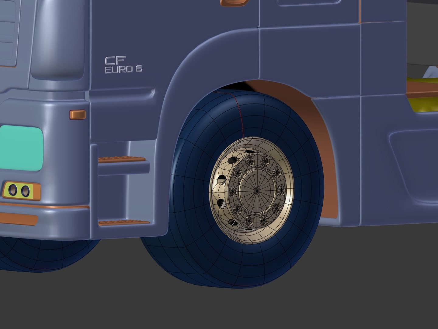 3D Grain Trailer - TurboSquid 1476815