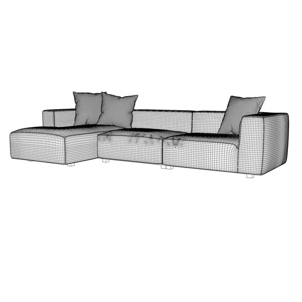 Eilersen Baseline Sofa 3D model - TurboSquid 1828242