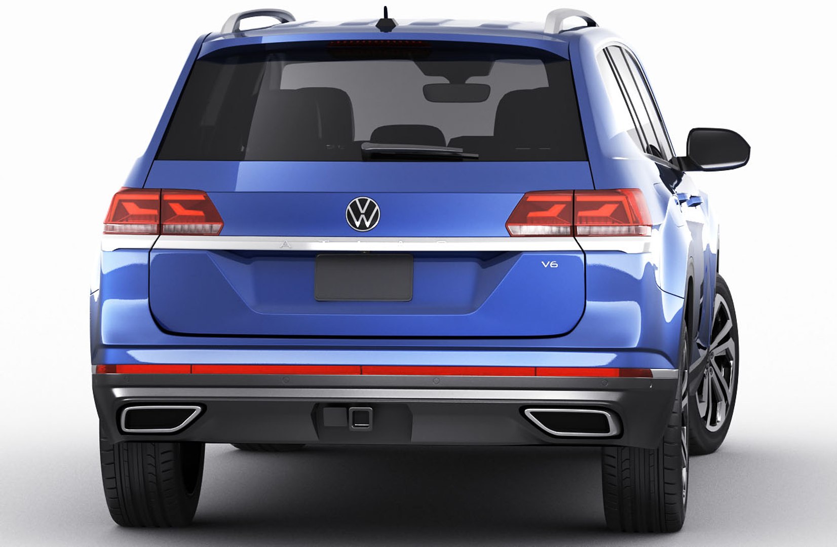 Volkswagen Atlas 2021 3D Model - TurboSquid 1533906