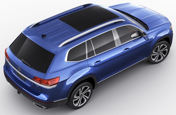 Volkswagen atlas 2021 3D model - TurboSquid 1533906