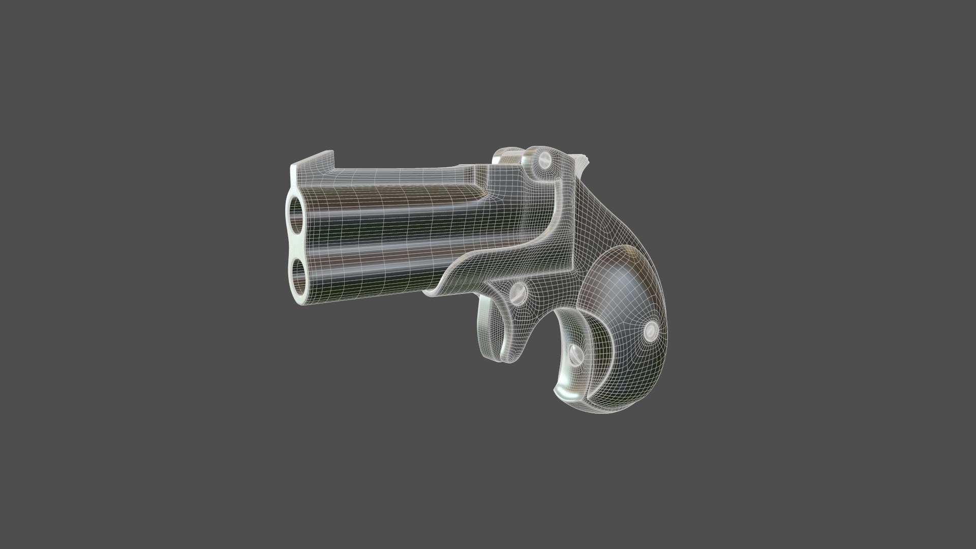 Derringer 3D Model - TurboSquid 1202225