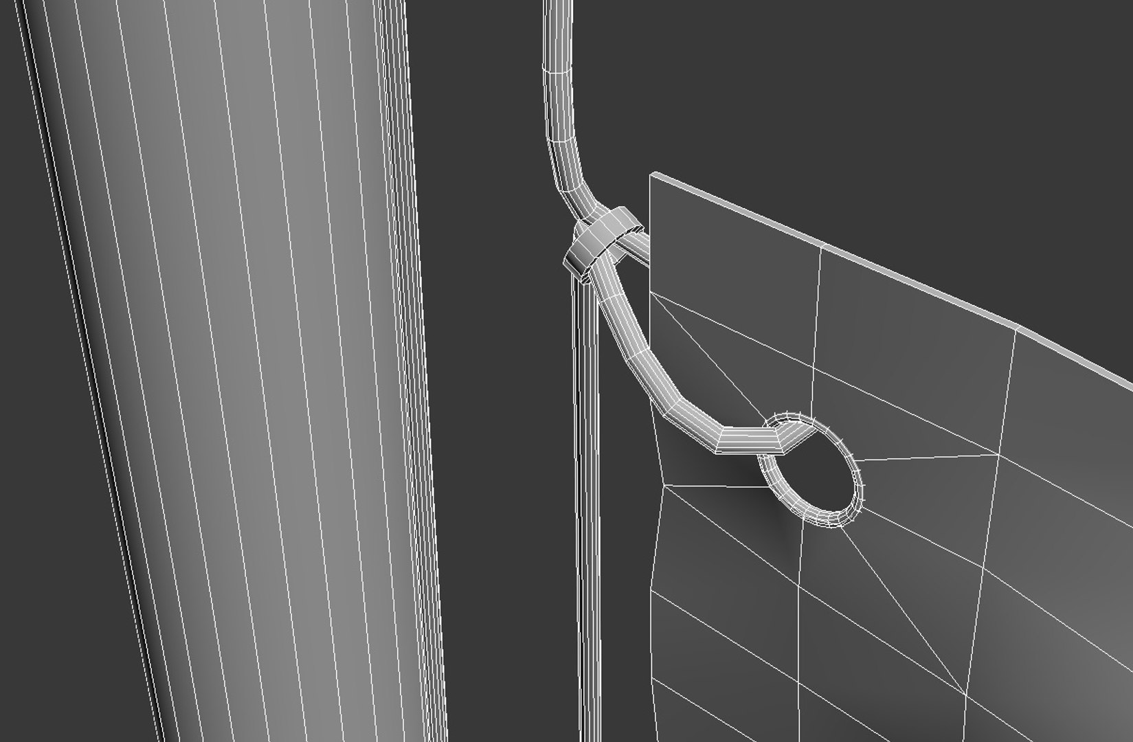 3ds Max Flag Flagpole Pulleys