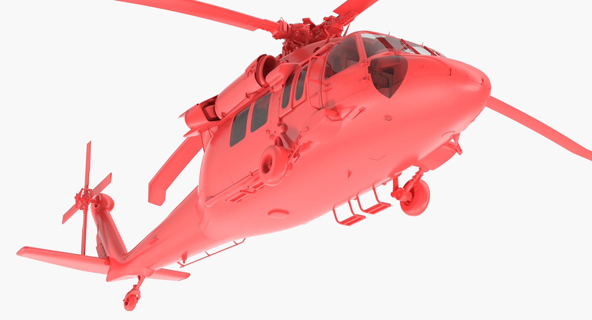 sikorsky uh-60 black hawk 3d model