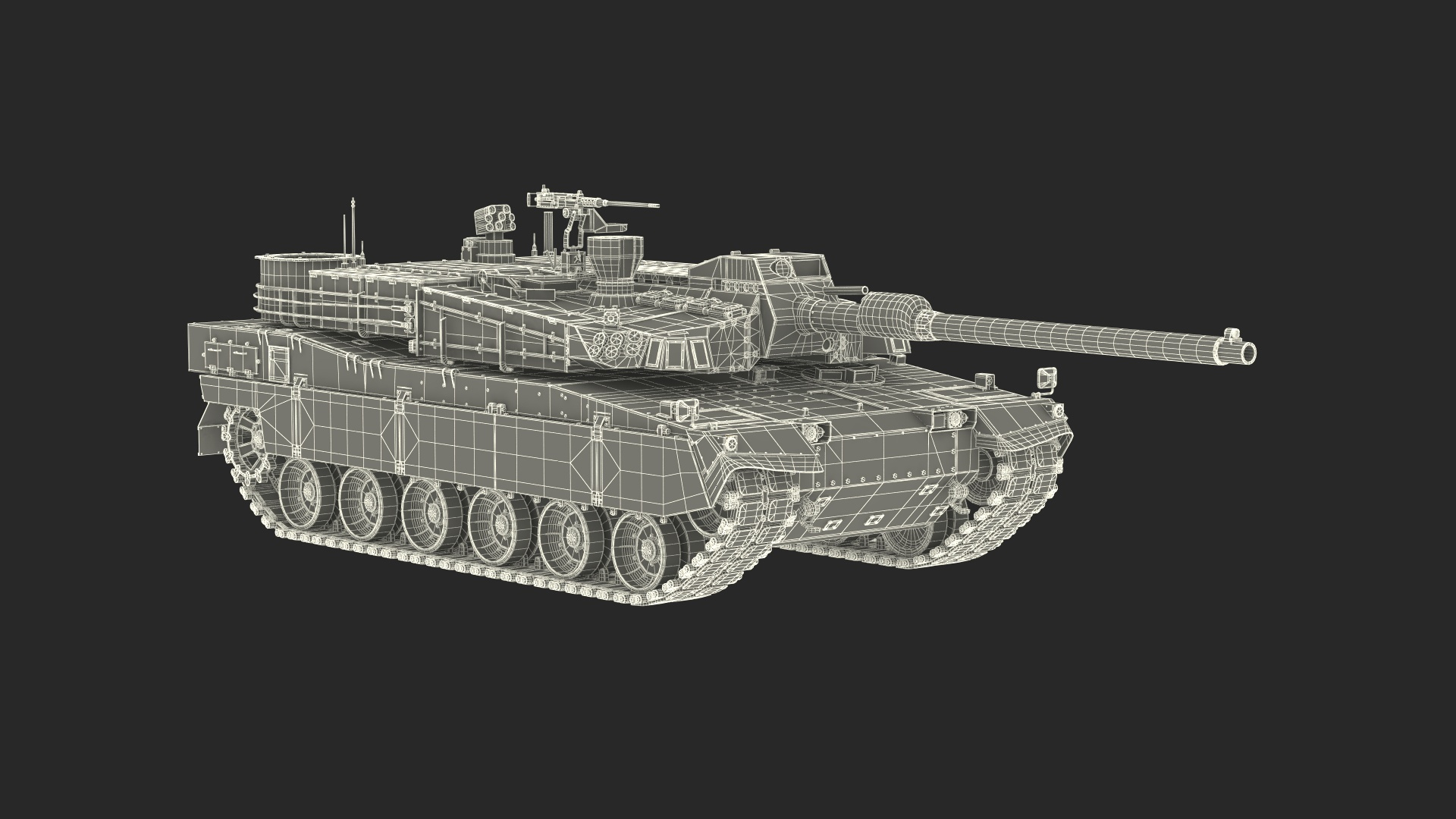 Korean Tank K2 Camouflage Color Dirty 3D Model - TurboSquid 2224920