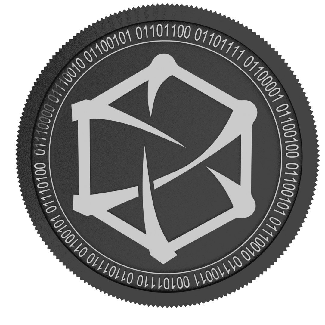 3D Soundac Black Coin - TurboSquid 1458601