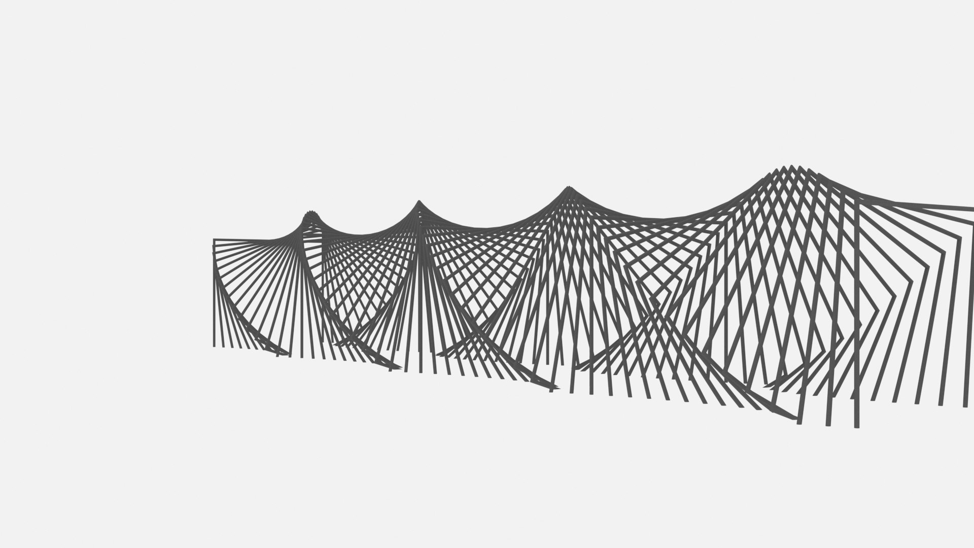 Parametric Pergola 3D Model - TurboSquid 2102240