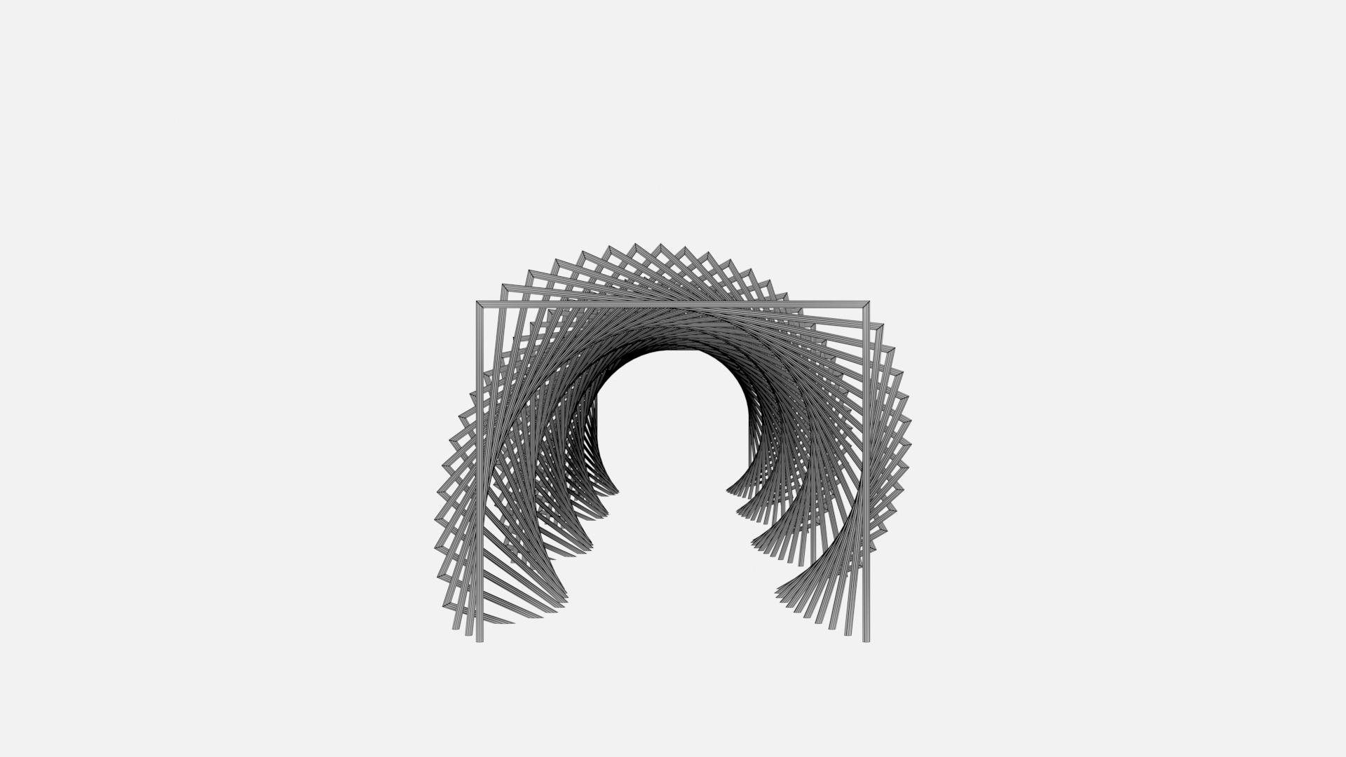 Parametric Pergola 3D Model - TurboSquid 2102240