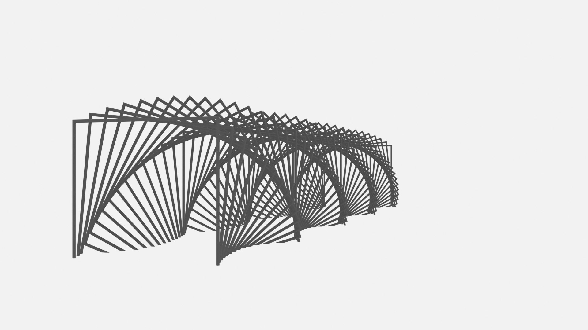 Parametric Pergola 3D Model - TurboSquid 2102240