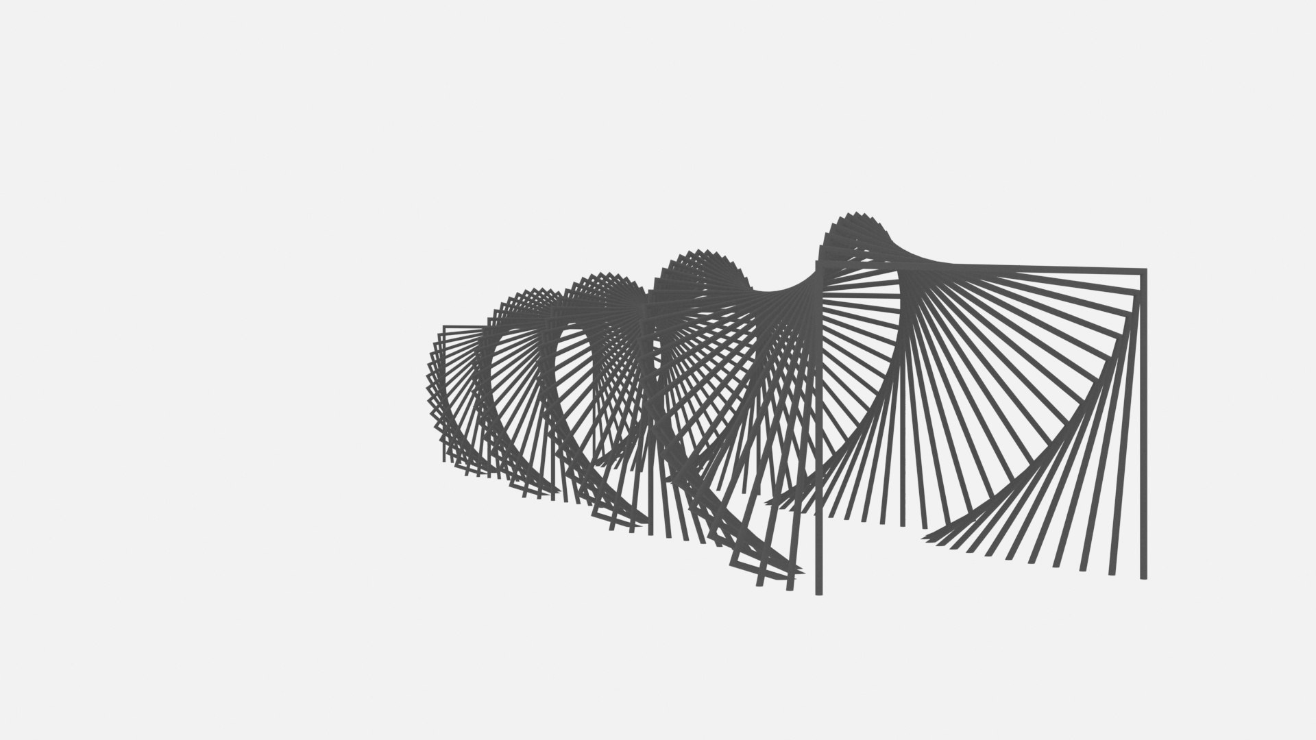 Parametric Pergola 3D Model - TurboSquid 2102240