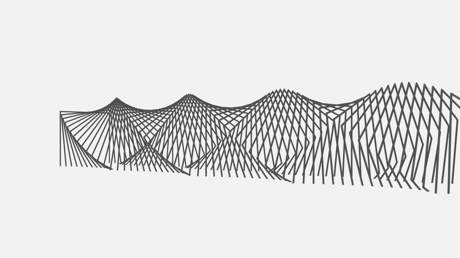 Parametric Pergola 3D Model - TurboSquid 2102240