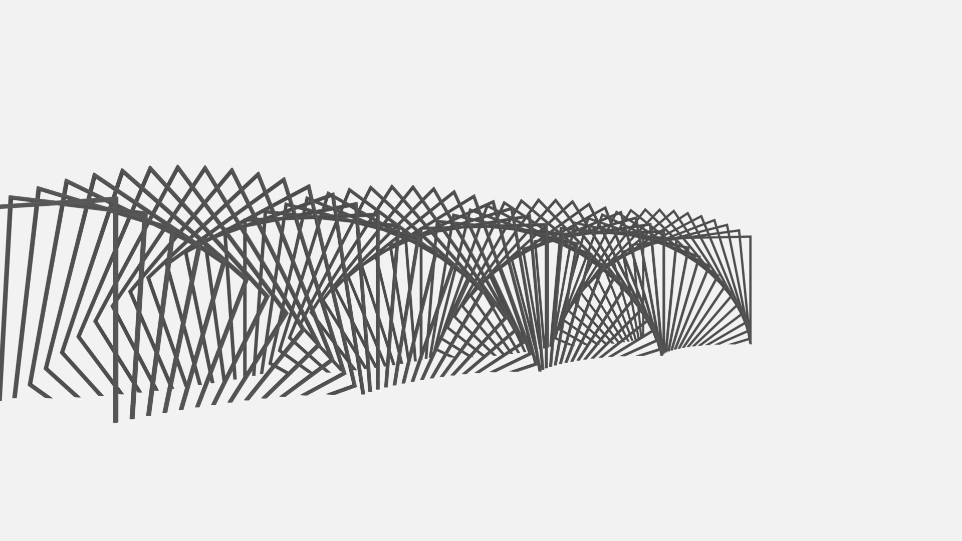 Parametric Pergola 3D Model - TurboSquid 2102240