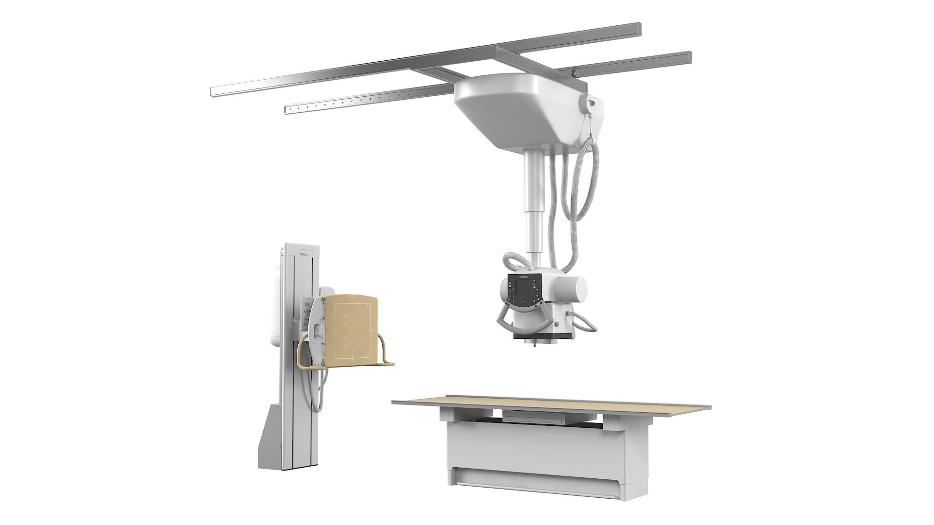 Philips Digitaldiagnost C50 Ceiling 3D Model - TurboSquid 1555216