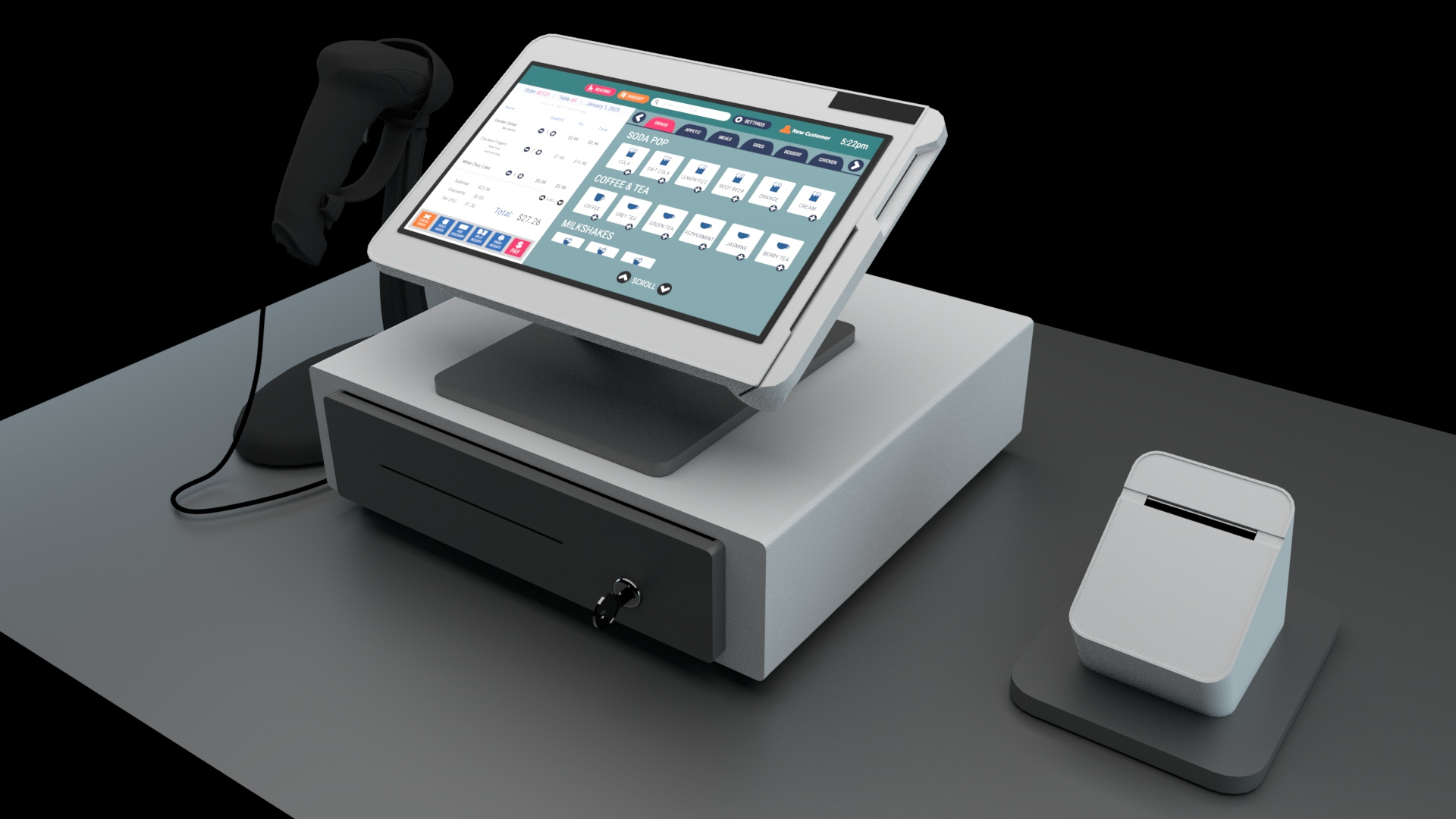 3D Point of Sales Cashier - TurboSquid 1764435