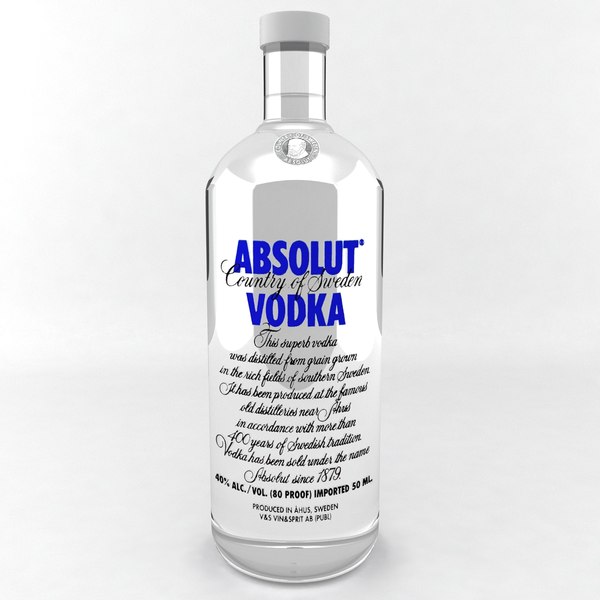 absolut vodka bottle max