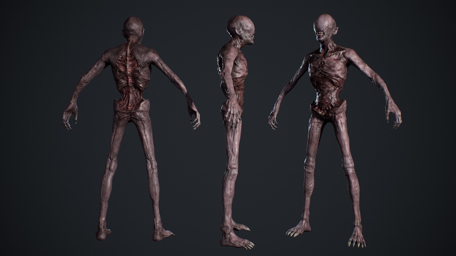 3D Nightmare Monster 6 - TurboSquid 2424513