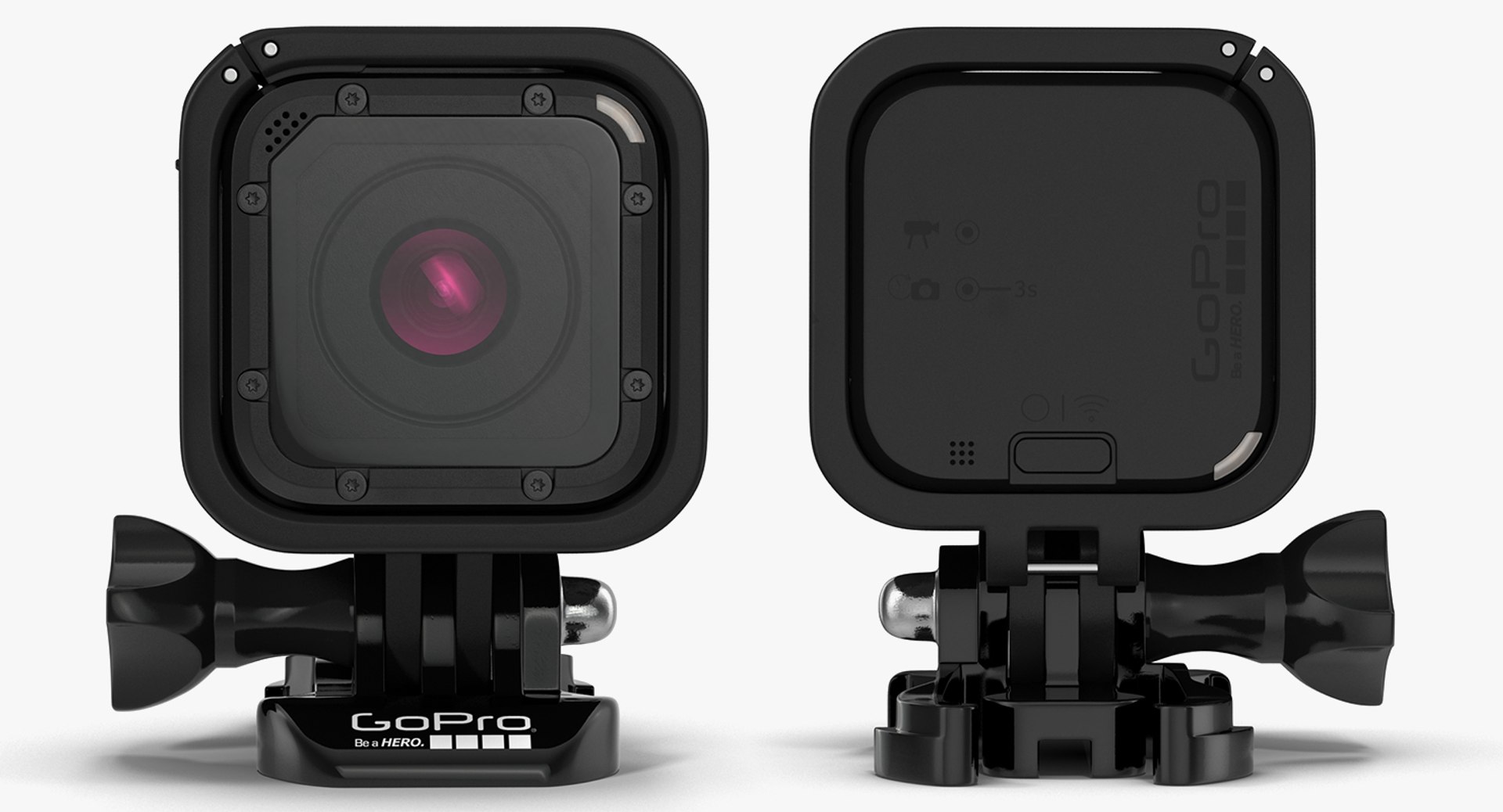 Gopro Cameras 4 Cam 3D Model - TurboSquid 1415386