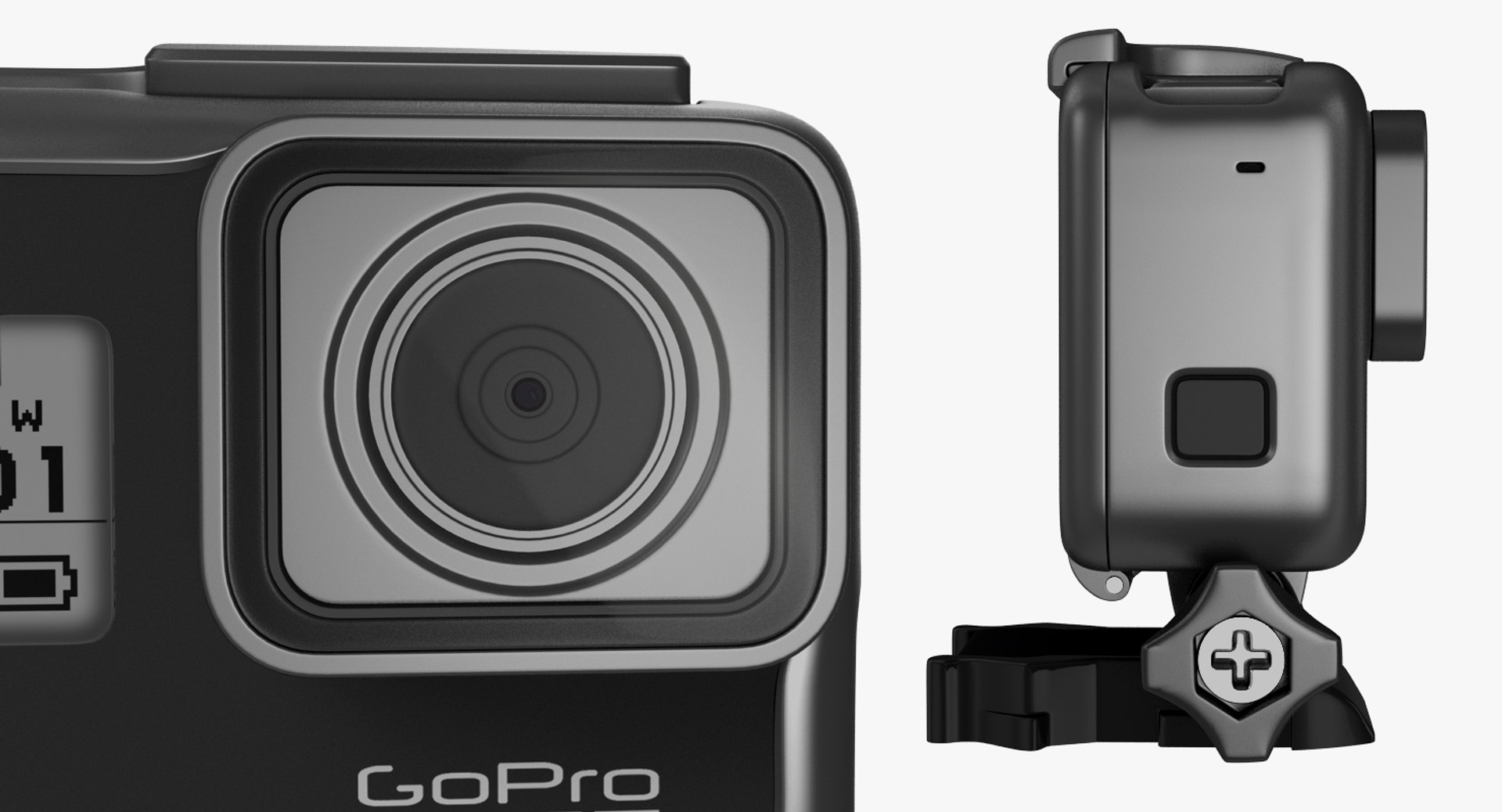 Gopro Cameras 4 Cam 3D Model - TurboSquid 1415386