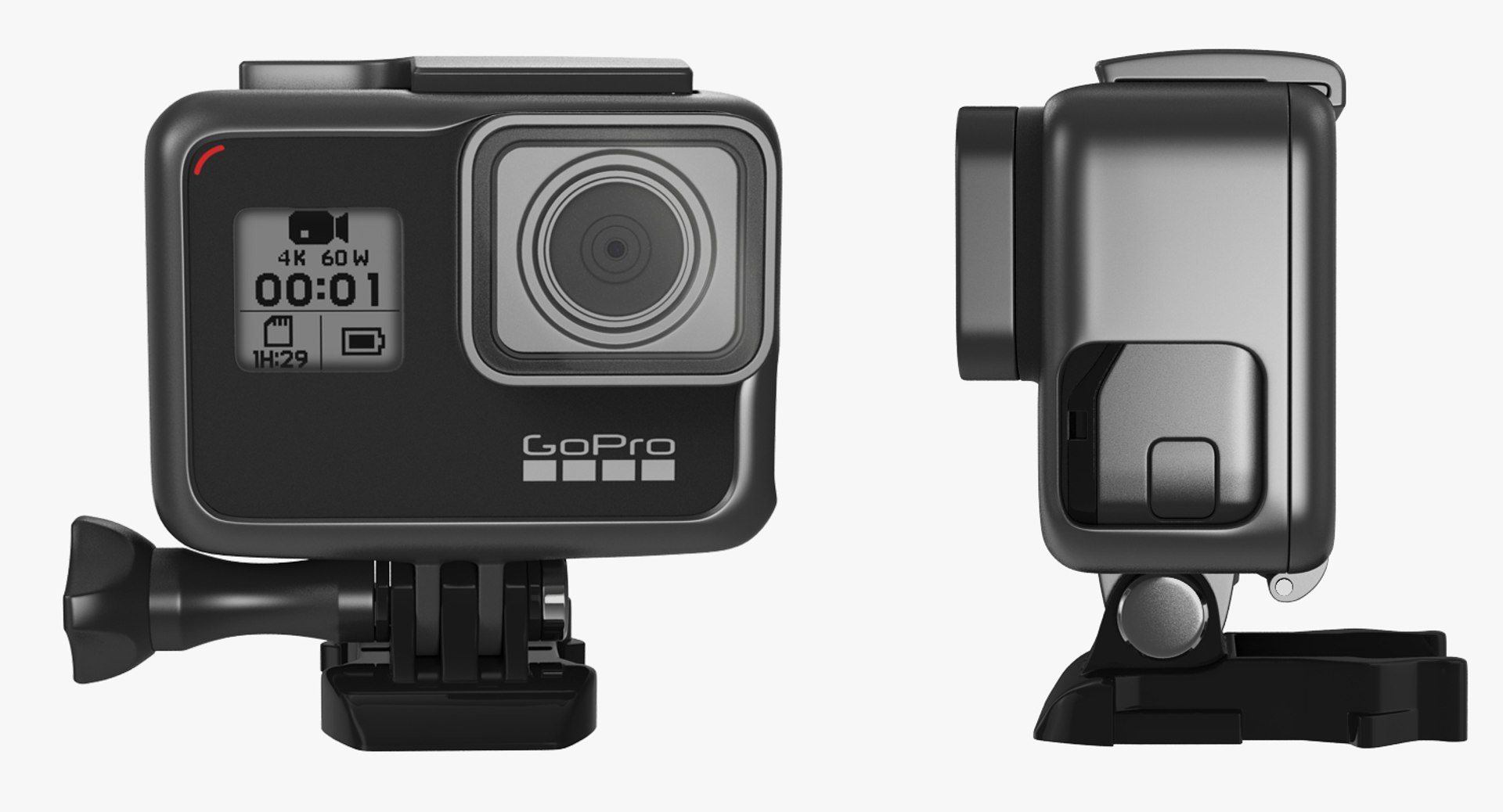 Gopro Cameras 4 Cam 3D Model - TurboSquid 1415386