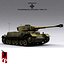 German Wwii Panzerbefehlswagen Tiger 3d Obj