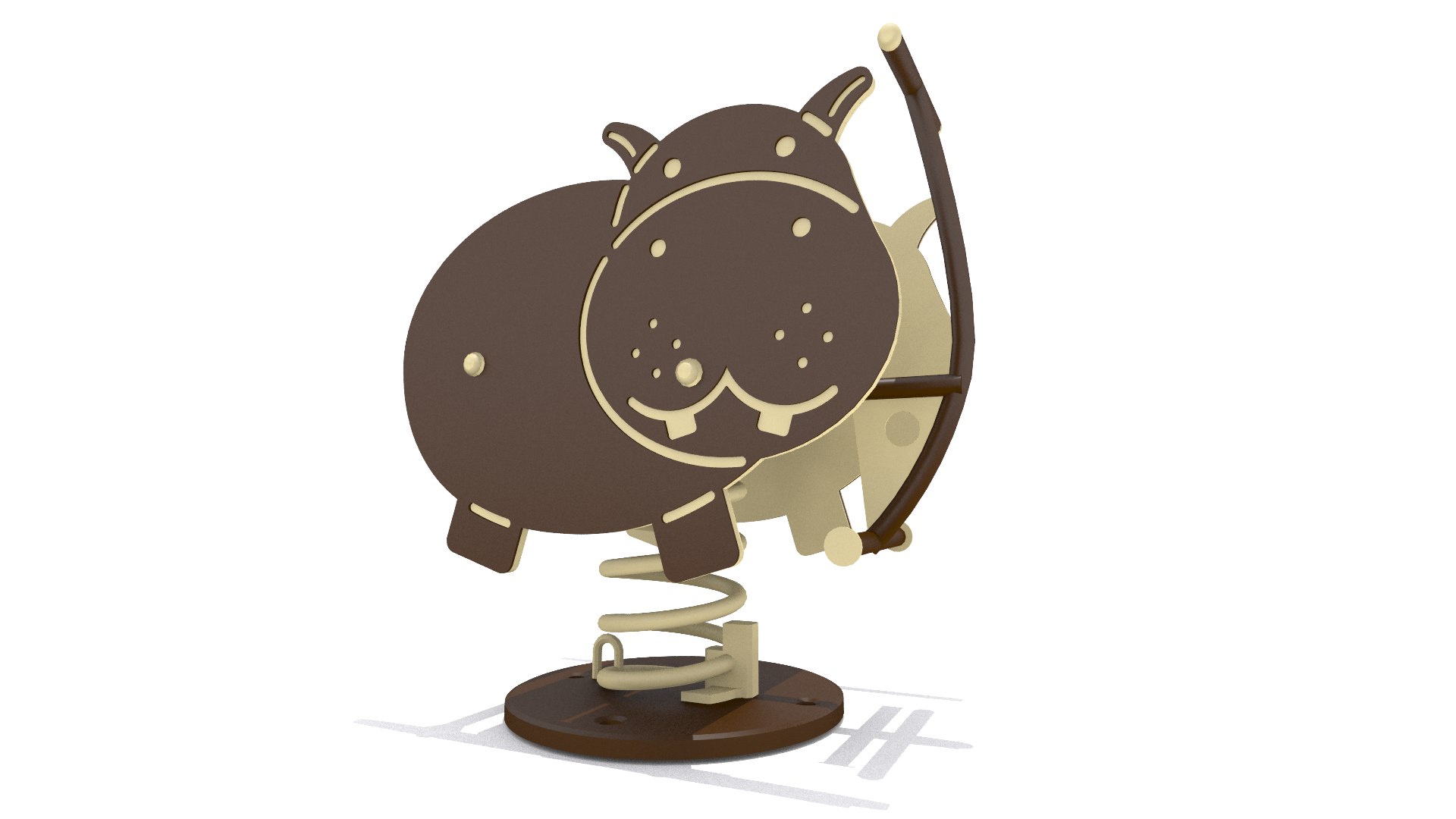 3D model Hippo Rider - TurboSquid 1810598