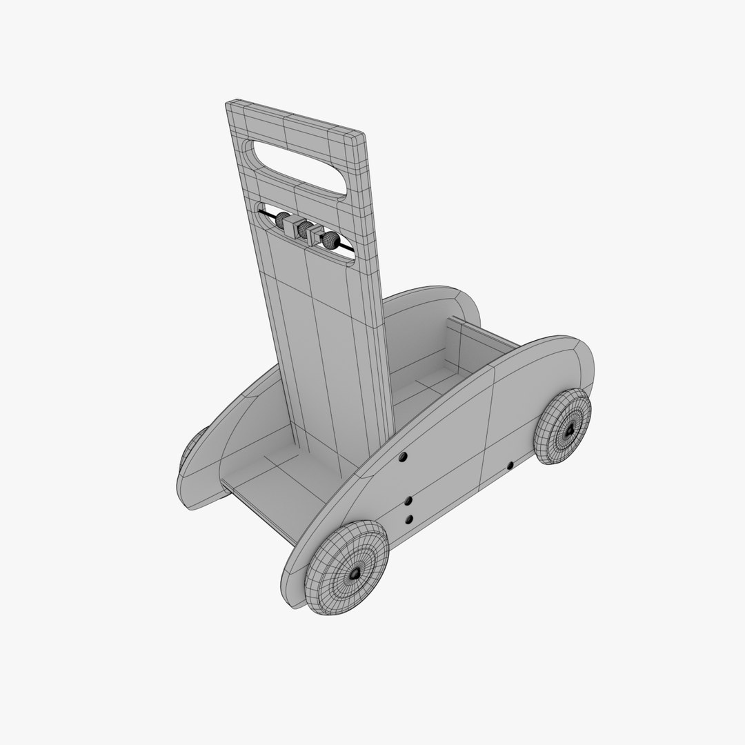 3d Baby Walker Model