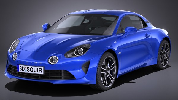 Renault Alpine 3D Models for Download | TurboSquid