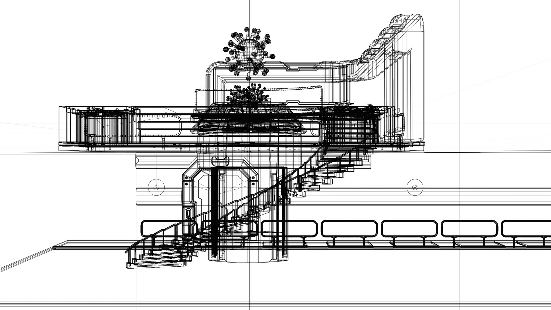 3D model virus lab laboratory - TurboSquid 1689048