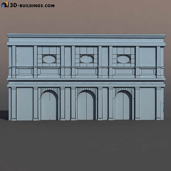 3d model facades