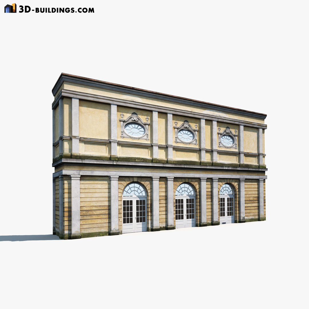 3d model facades