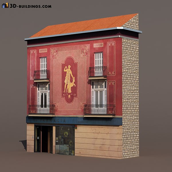 3d model facades