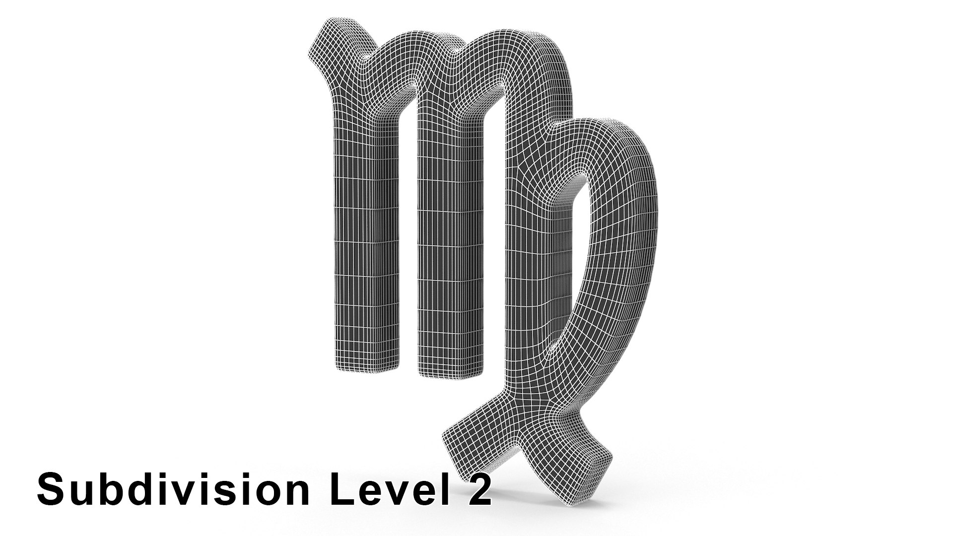 Zodiac Sign Virgo 3D model - TurboSquid 1854882