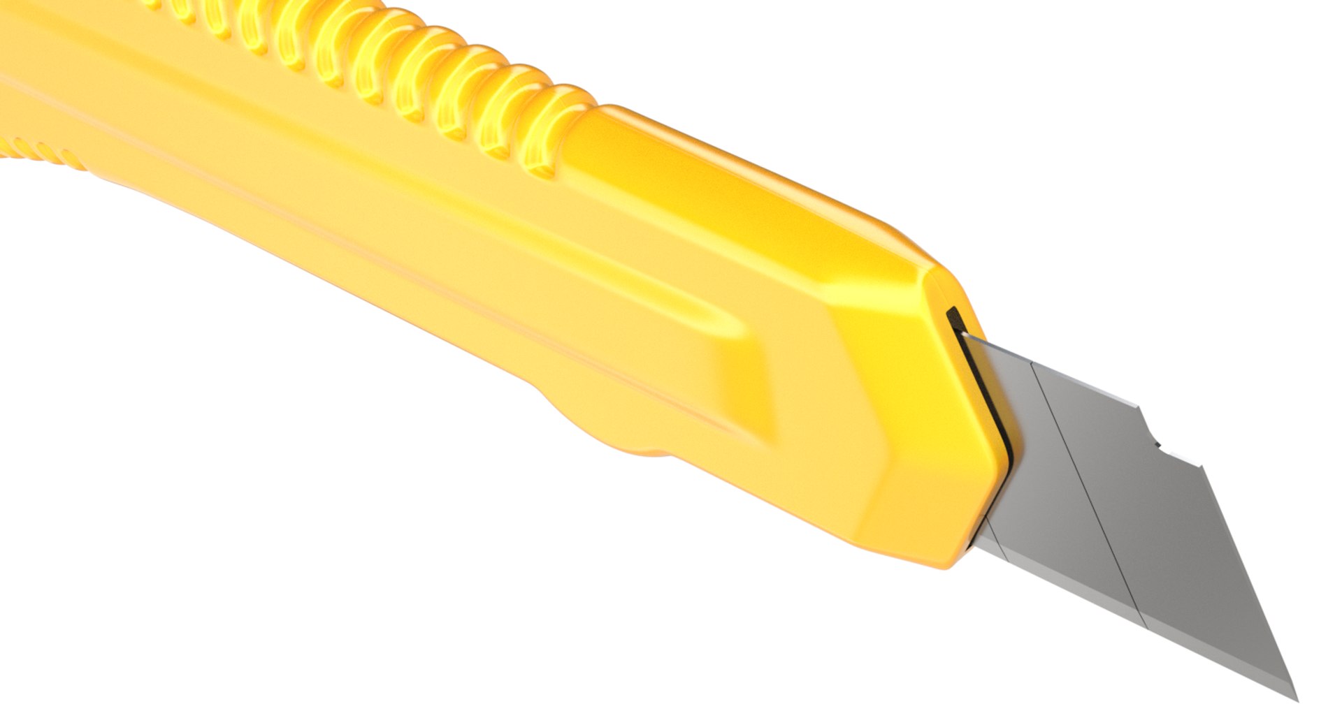 3d Paper Cutter Knife Model