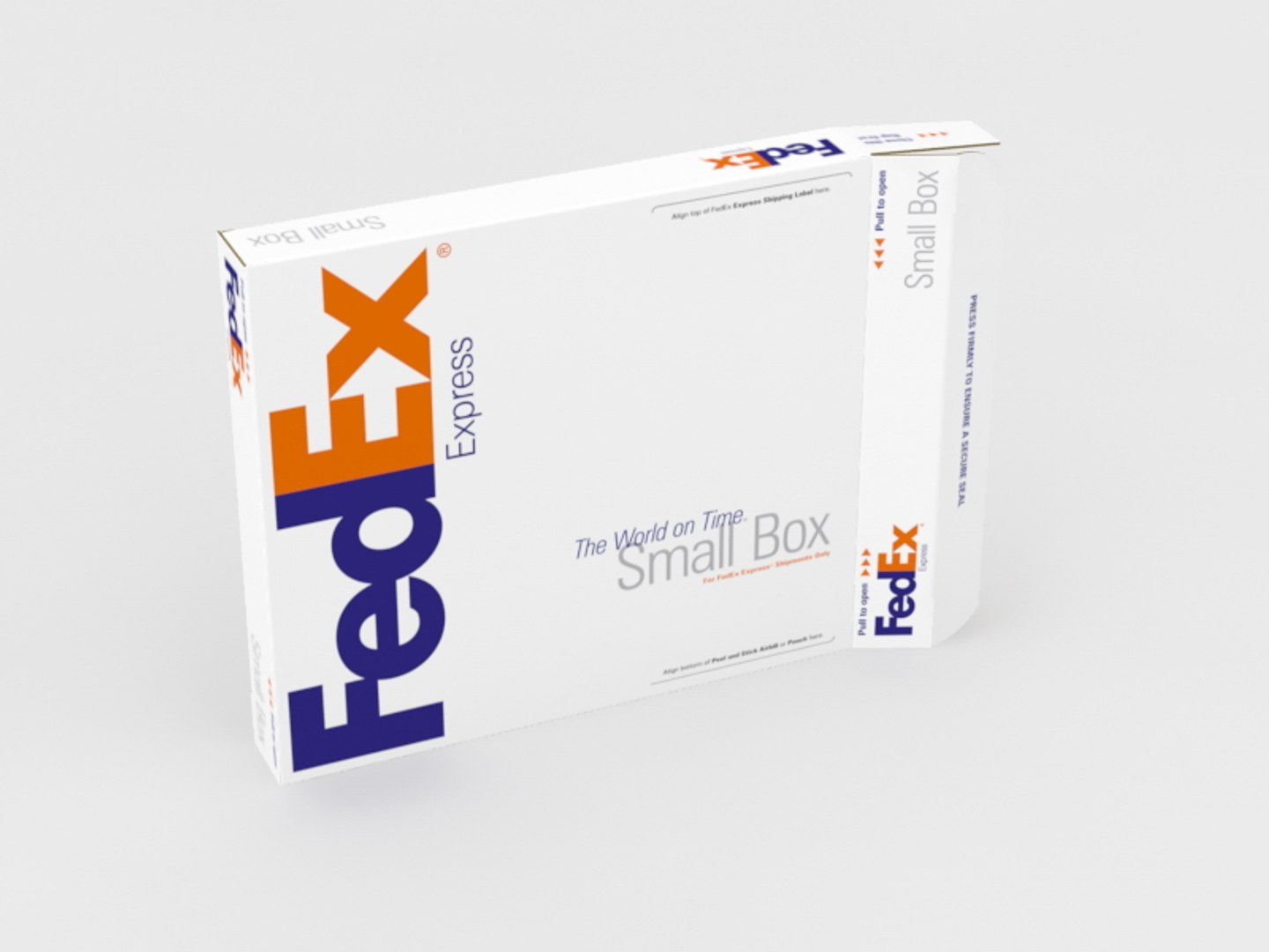 3d Small Express Box