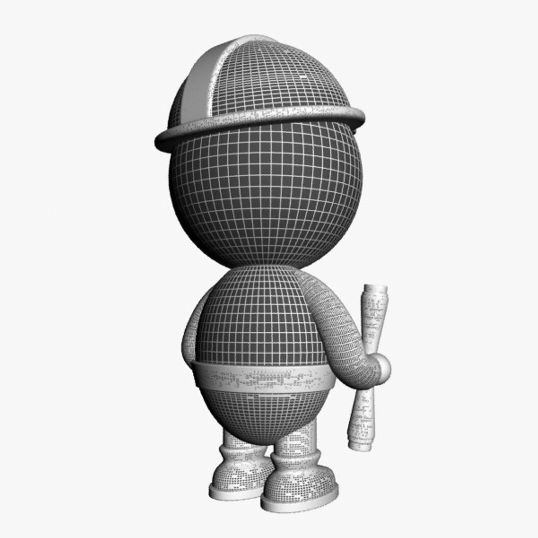Max Engineer Character Cartoon