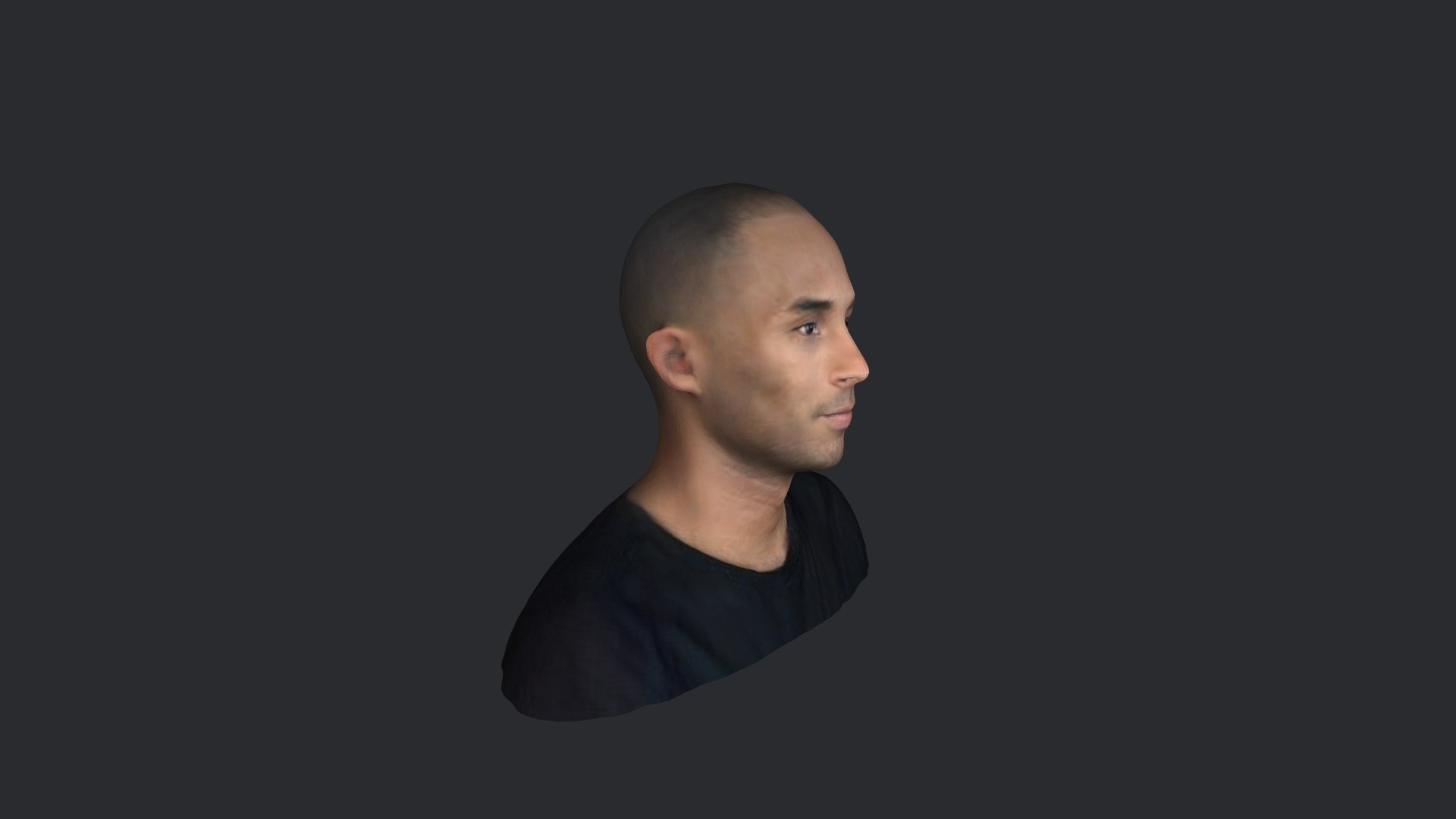 3D Kobe Bryant- Realistic Bust Head Ready 3d Model - TurboSquid 2235183