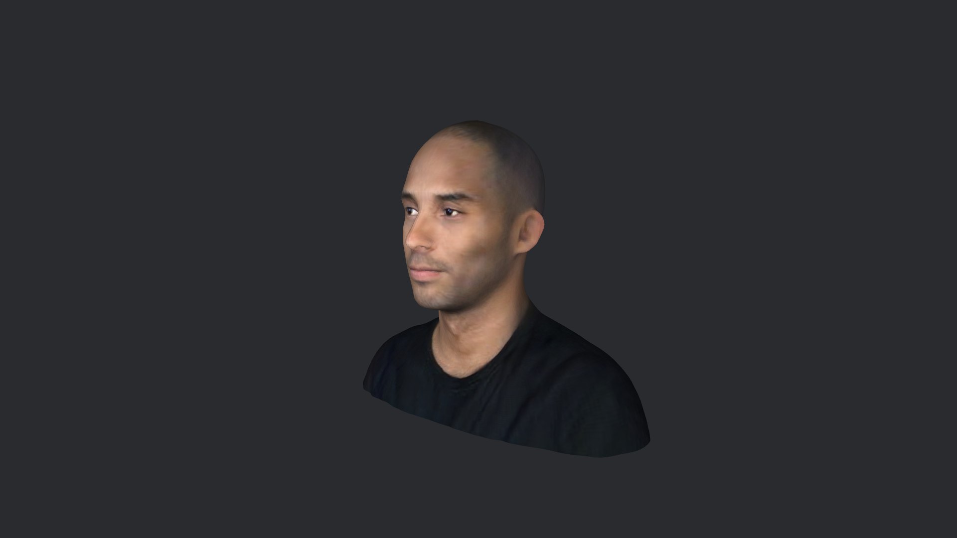 3D Kobe Bryant- Realistic Bust Head Ready 3d Model - TurboSquid 2235183