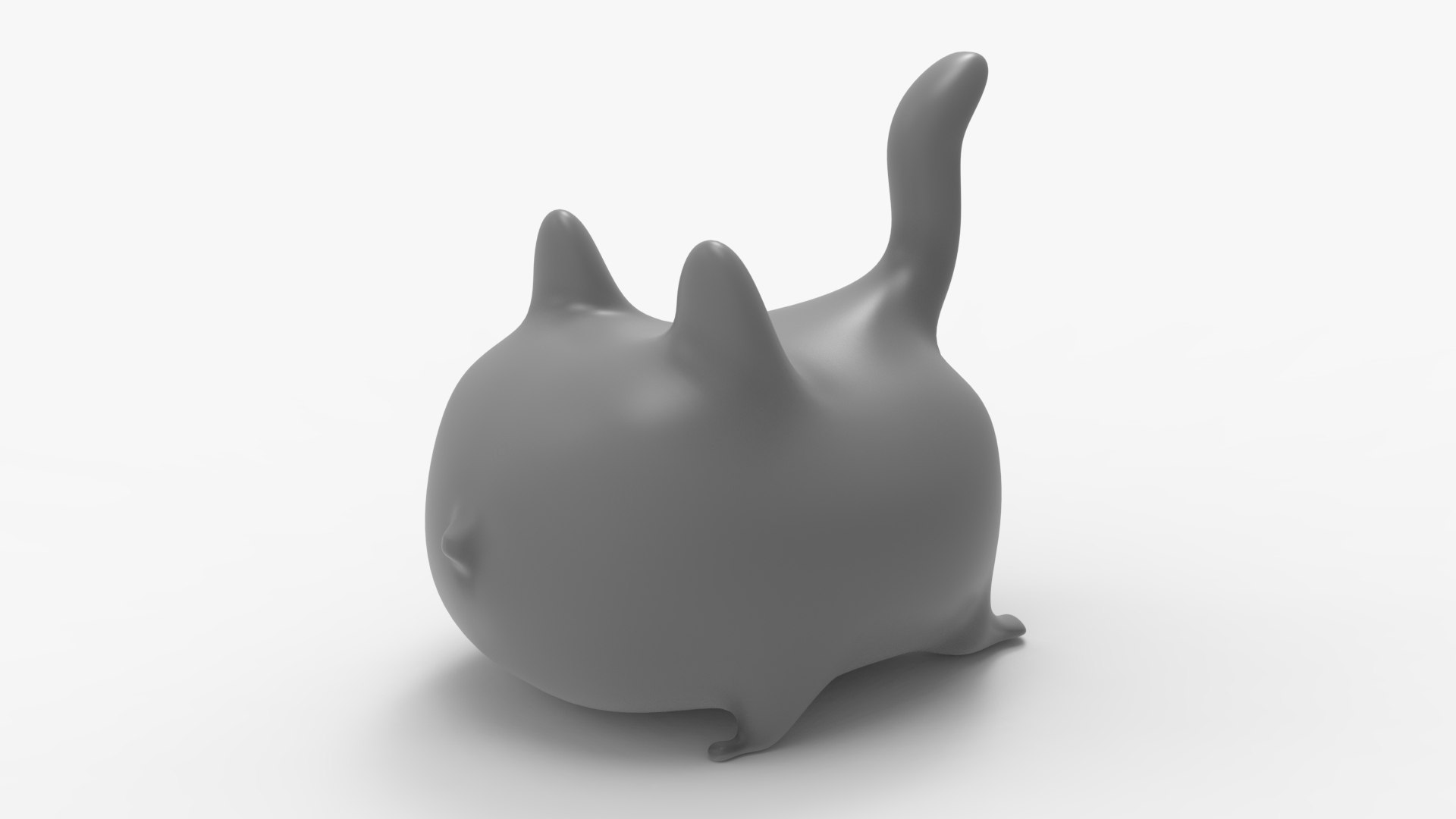 Fat Cat 3D - TurboSquid 2021294