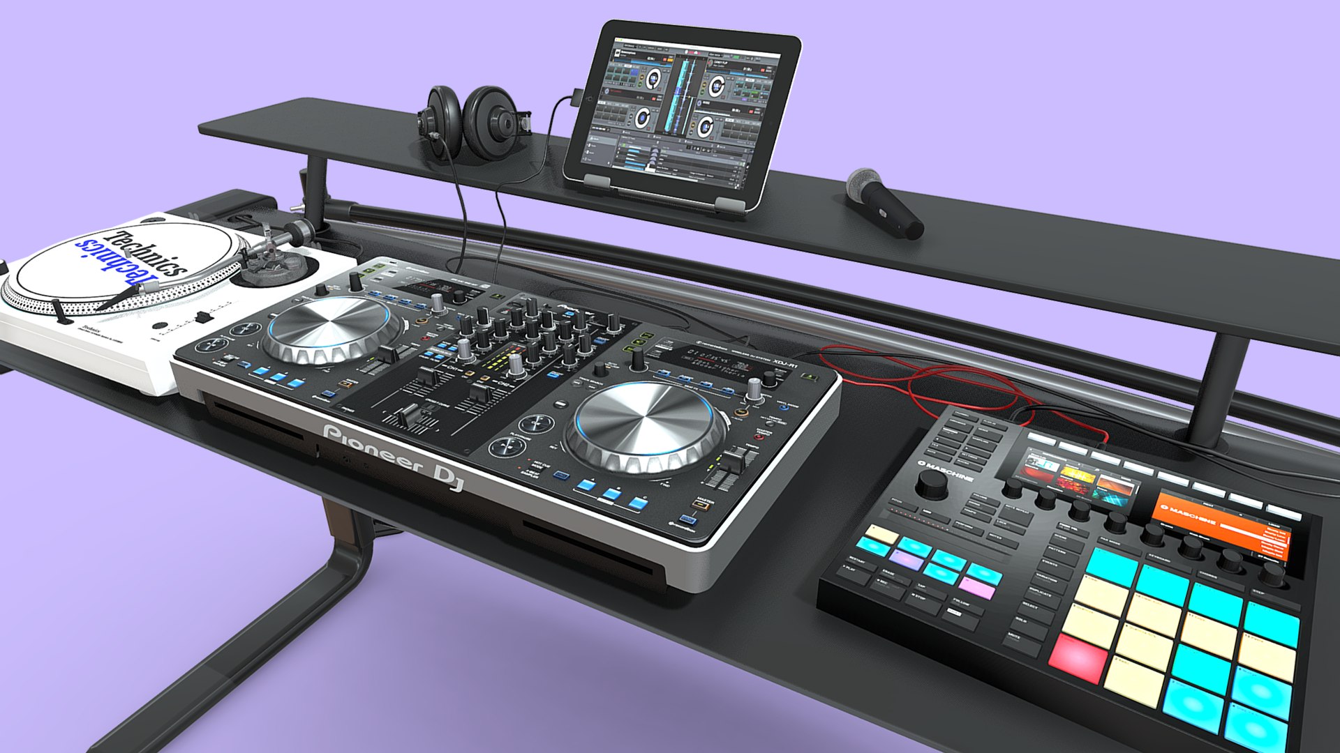 3D DJ Kit - TurboSquid 2013807