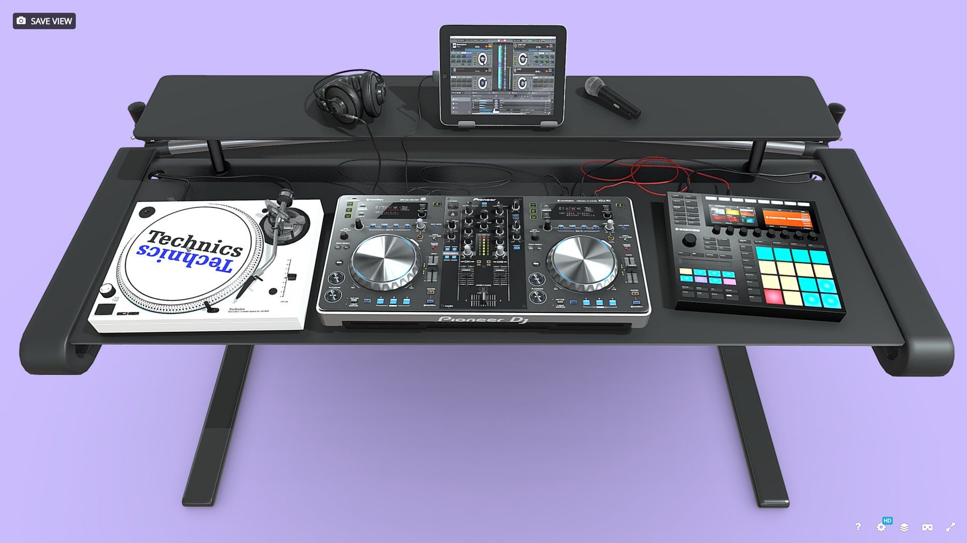 3D DJ Kit - TurboSquid 2013807