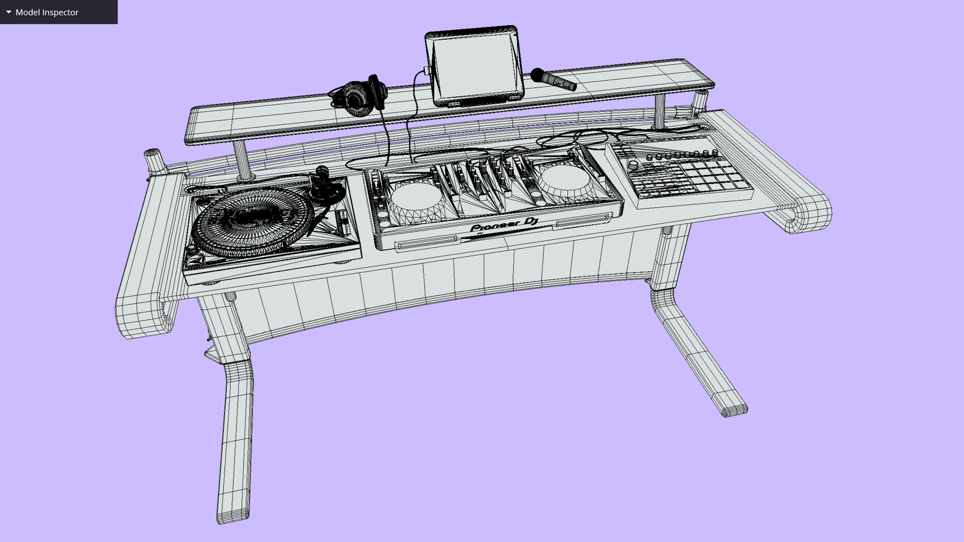 3D DJ Kit - TurboSquid 2013807